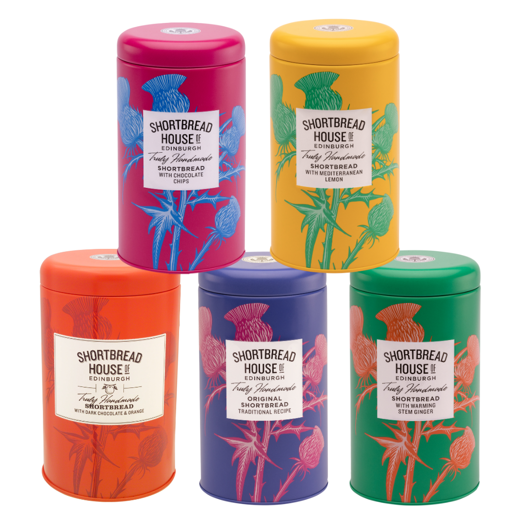 TWELVE x 140g Shortbread Gifting Tins – Shortbread House of Edinburgh